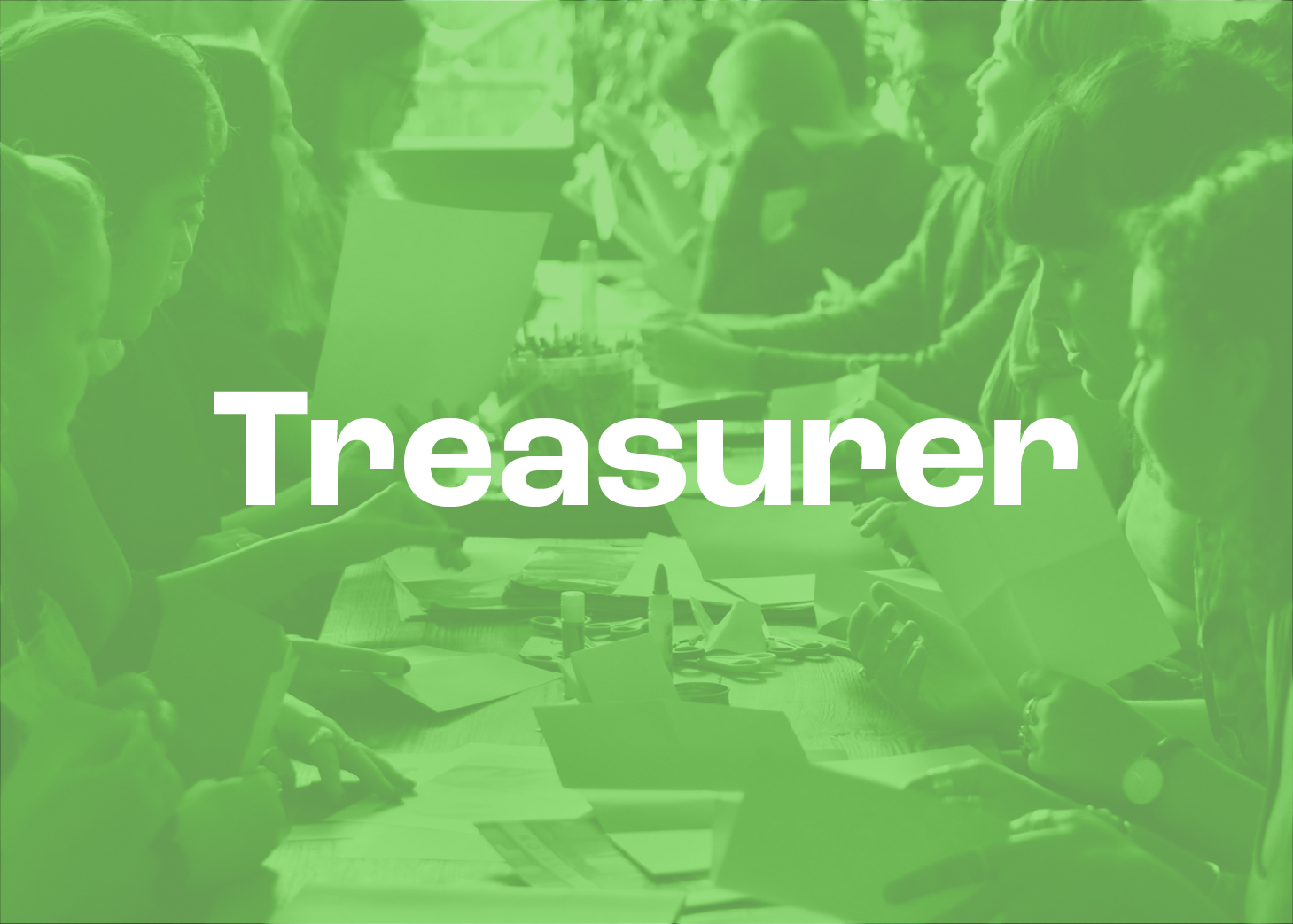 What is the role of a Treasurer?